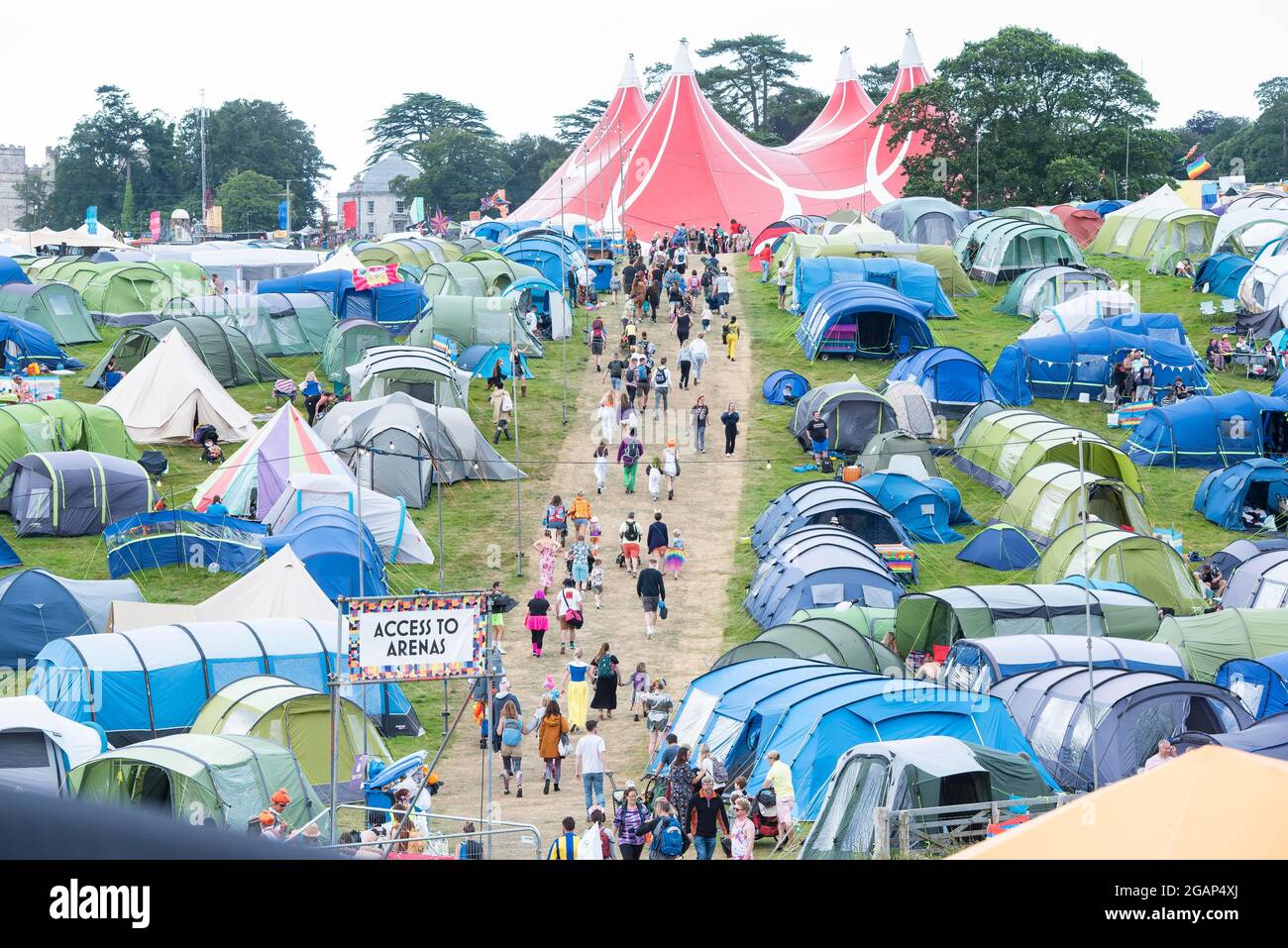 Camping Uk Festival High Resolution Stock Photography and Images - Alamy