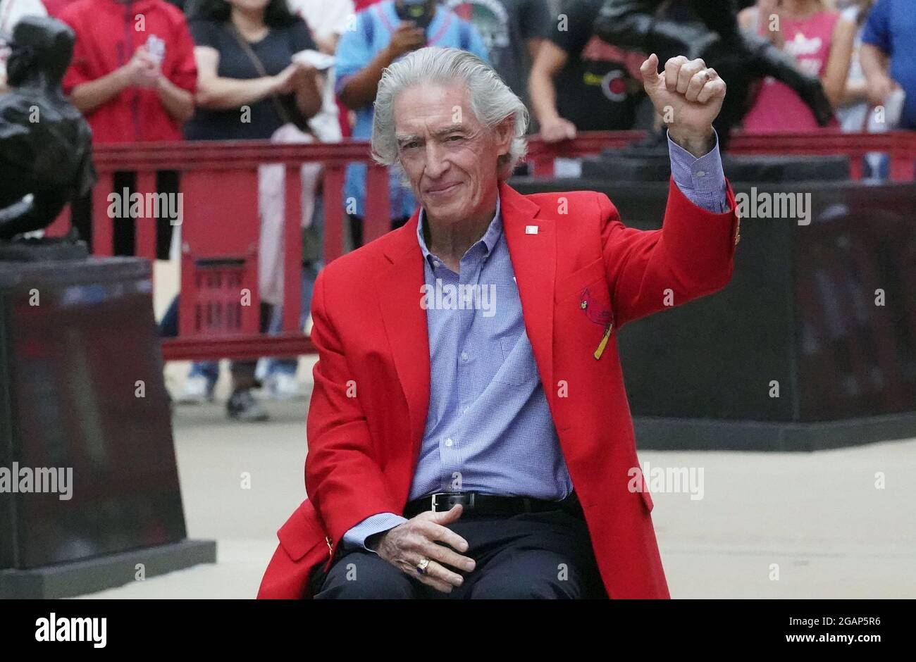 Former St. Louis Cardinals catcher and future National Baseball Hall of ...