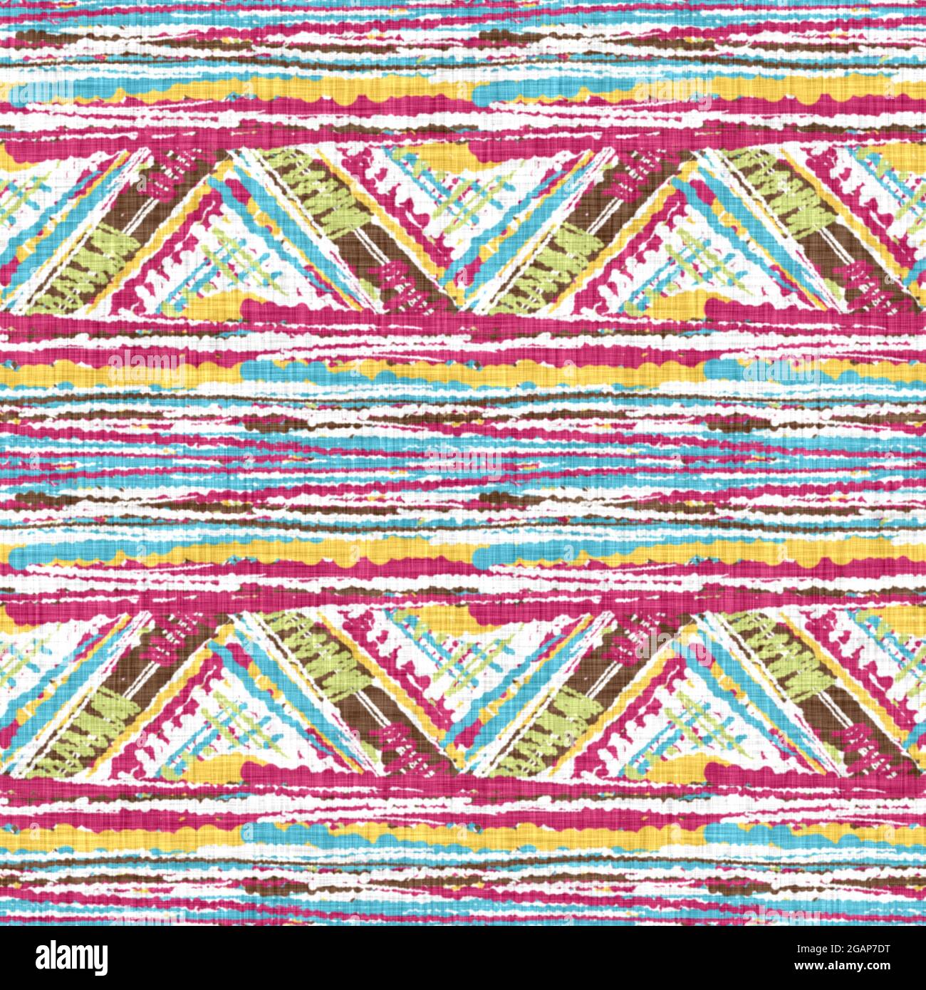 Watercolor doodle stripe background. Hand painted whimsical broken line ...