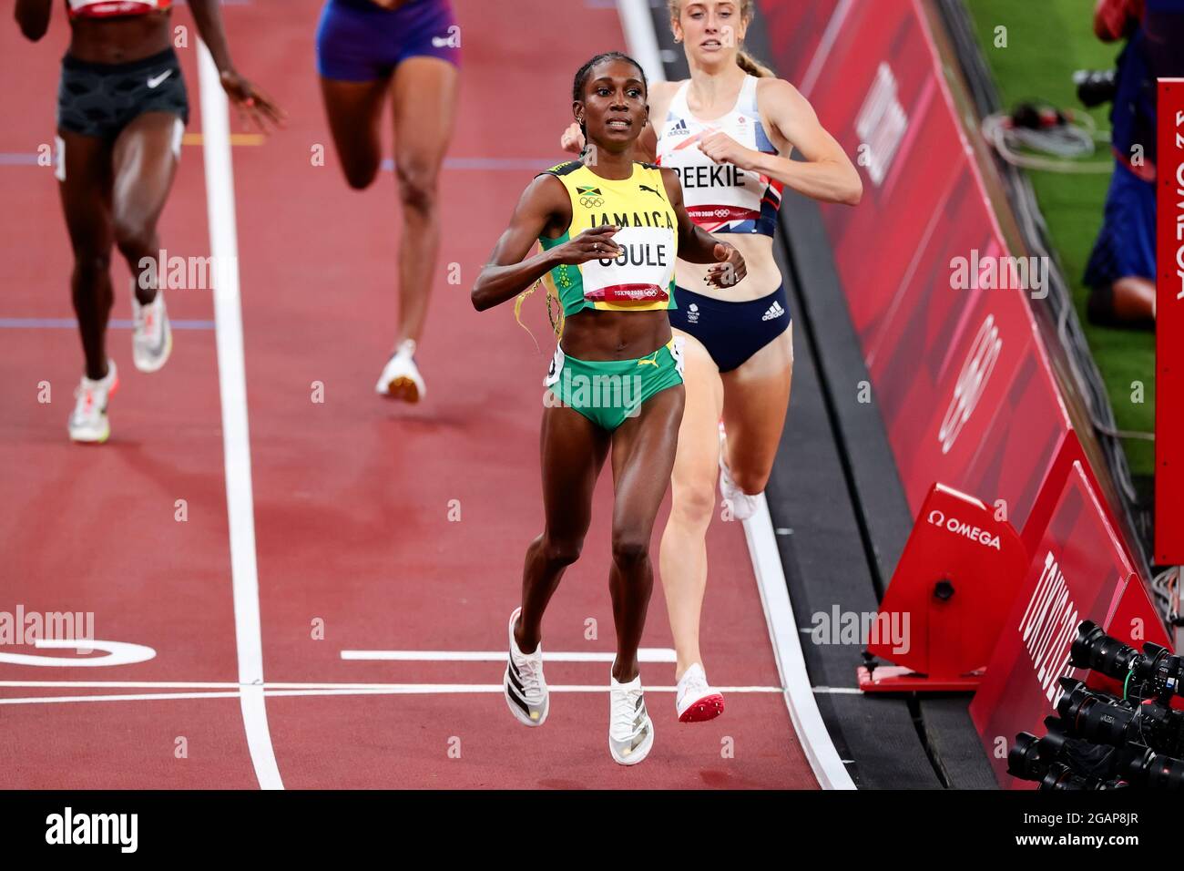 Tokyo, Japan, 31 July, 2021. Natoya Goule of Team Jamaica wins her ...