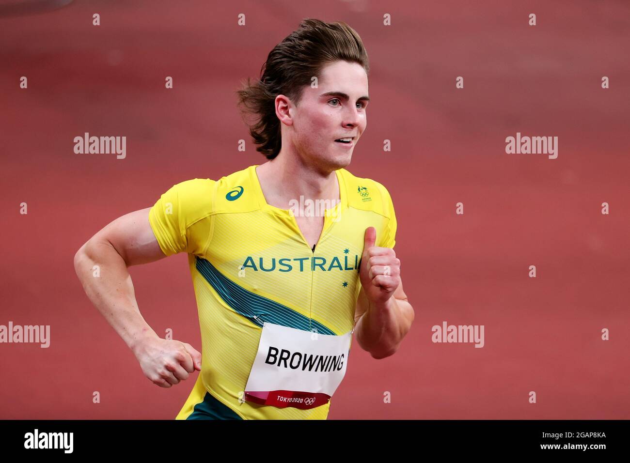 Tokyo, Japan, 31 July, 2021. Rohan Browning of Team Australia wins his ...
