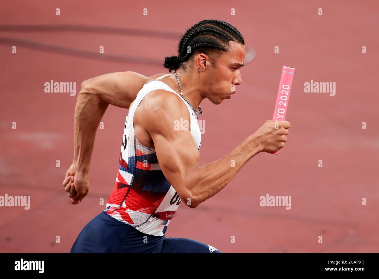 Tokyo, Japan, 31 July, 2021. Great Britain's Niclas Baker in action ...
