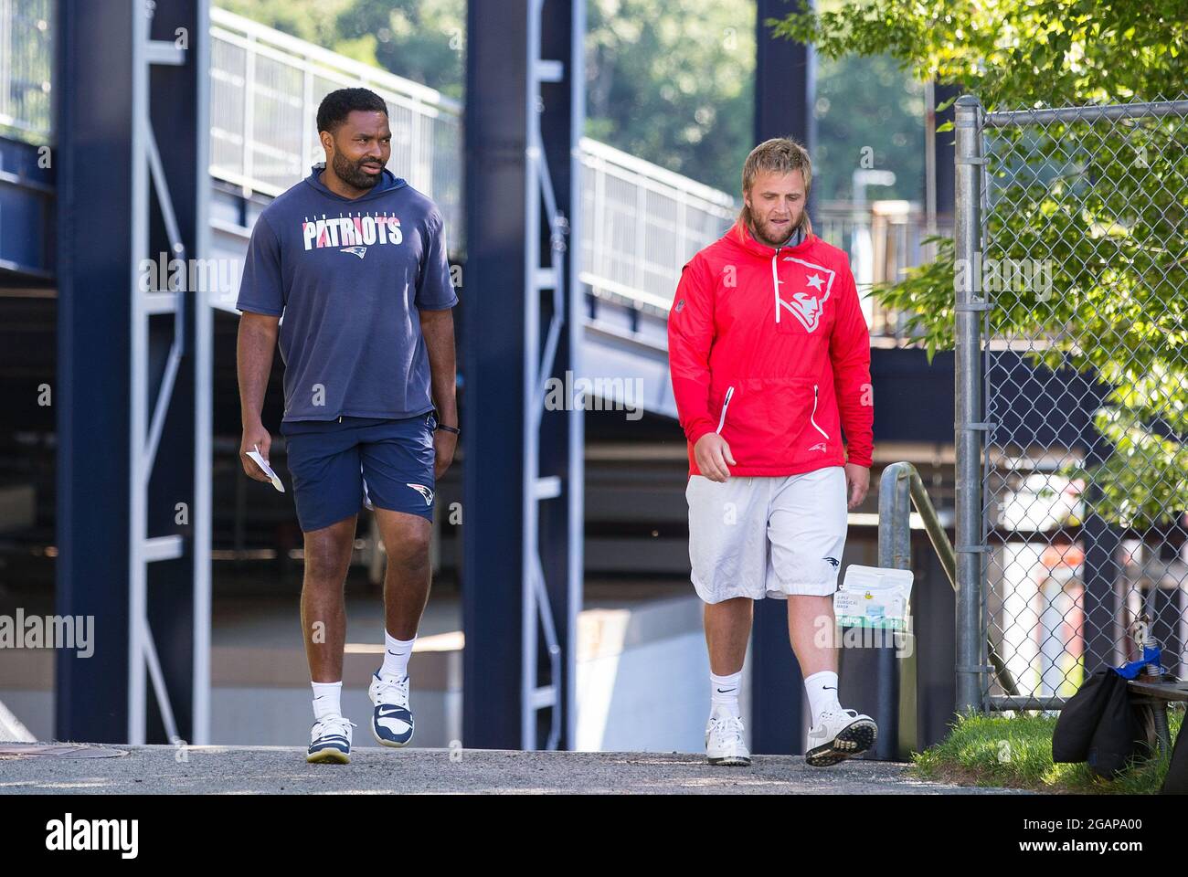 Gillette Stadium. 31st July, 2021. MA, USA; New England Patriots ...