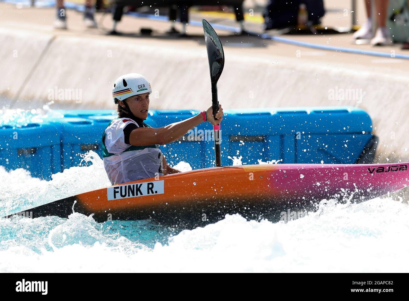 Tokyo, Japan, 27 July, 2021. Ricarda Funk of Team Germany during the ...