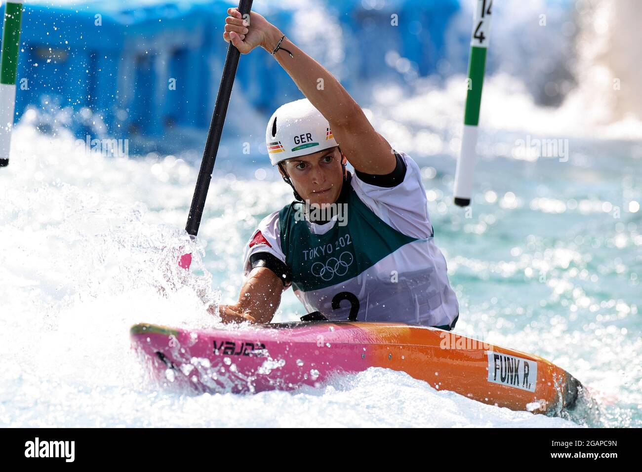 Tokyo, Japan, 27 July, 2021. Ricarda Funk of Team Germany during the ...