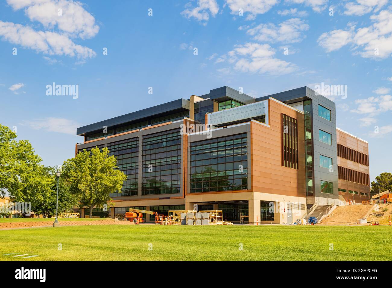 Utah, JUN 20, 2021 - Modern building in the Dixie State University ...