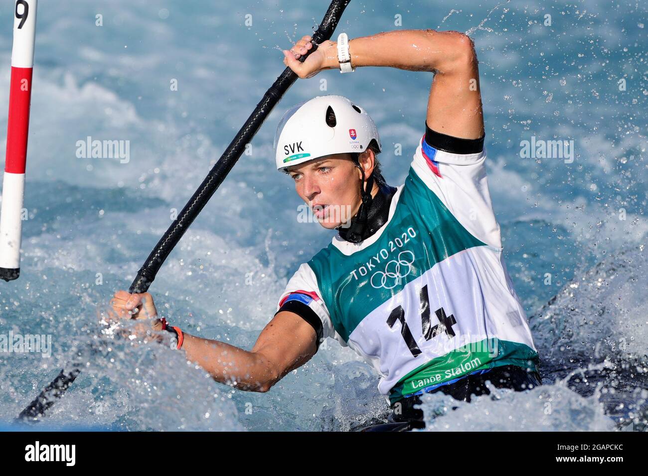 Tokyo, Japan, 27 July, 2021. Eliska Mintalova of Team Slovakia during ...