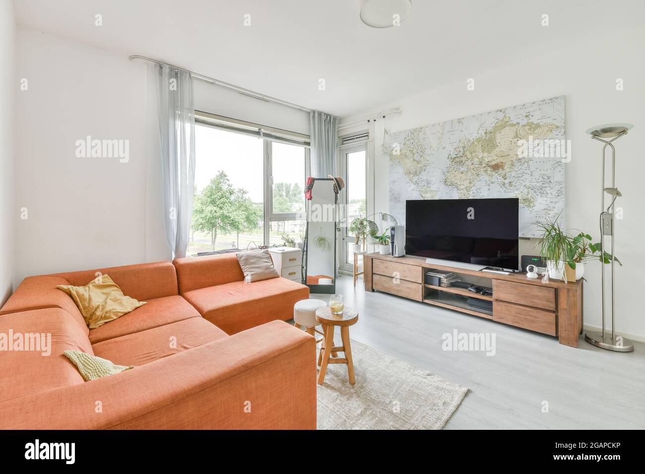 Luxury and beautiful living room interior design Stock Photo - Alamy