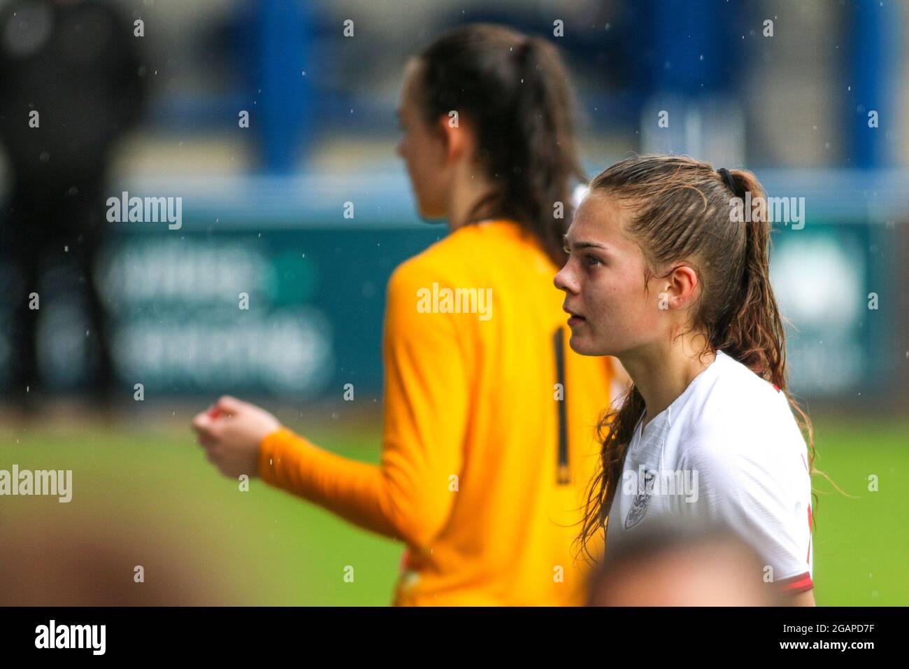 Lucy Parry (12 England) after the Women’s Under-19 International ...
