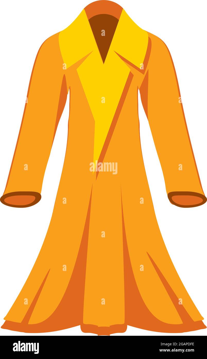 long yellow coat Stock Vector Image & Art - Alamy