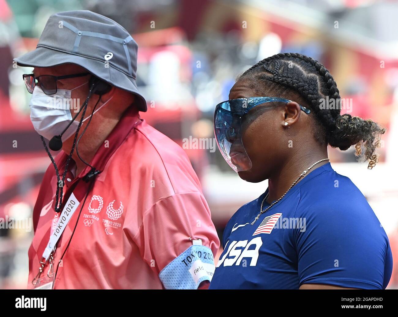 Tokyo, Japan. 1st Aug, 2021. Jessica Ramsey of the United States enters ...