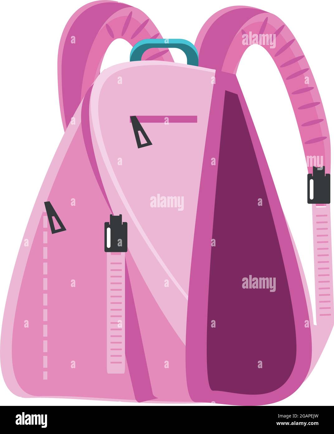 pink backpack supply Stock Vector Image & Art - Alamy
