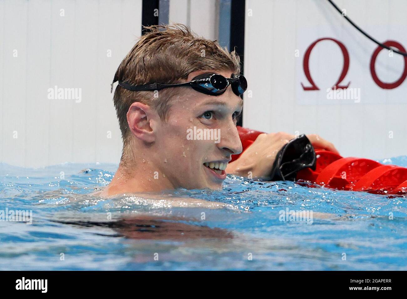 Tokio, Japan. 01st Aug, 2021. Swimming: Olympics, 1500m freestyle, men ...