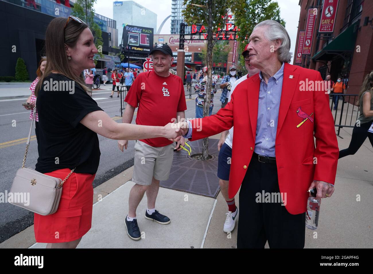 Former St. Louis Cardinals catcher and future National Baseball Hall of ...