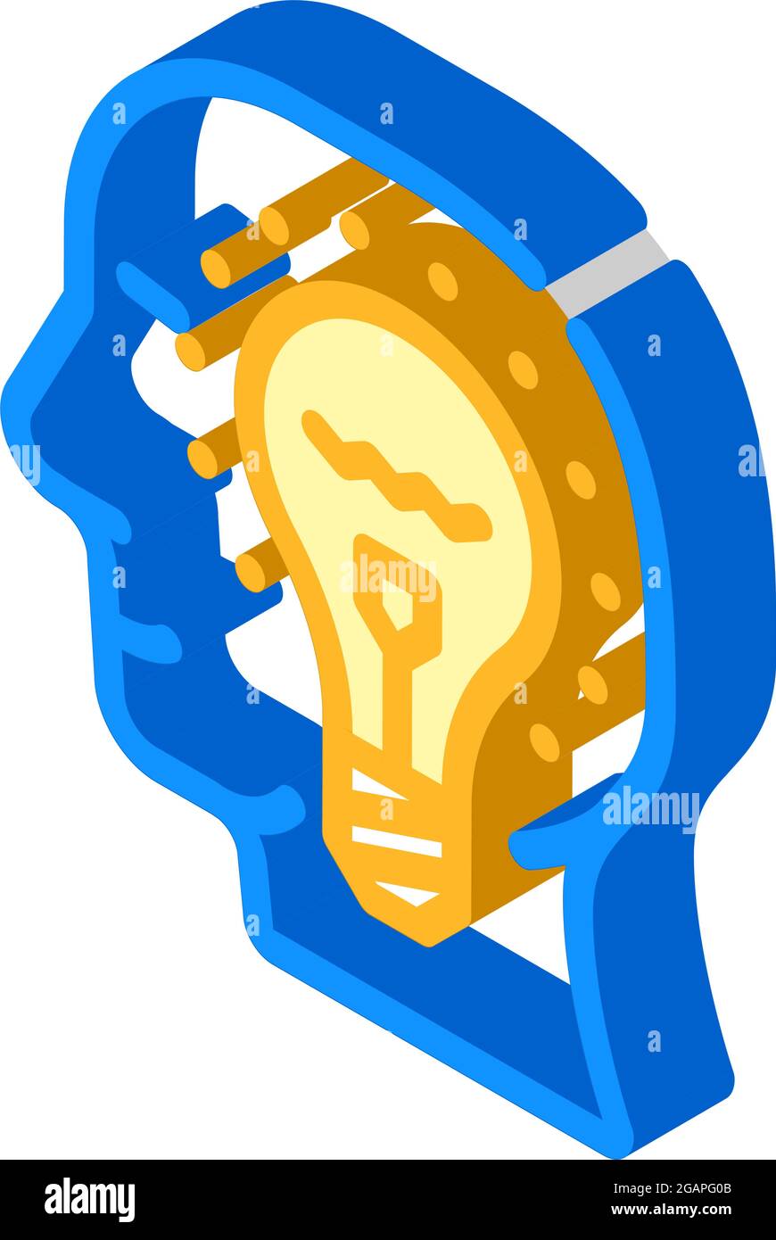 human ingenuity isometric icon vector illustration Stock Vector Image ...