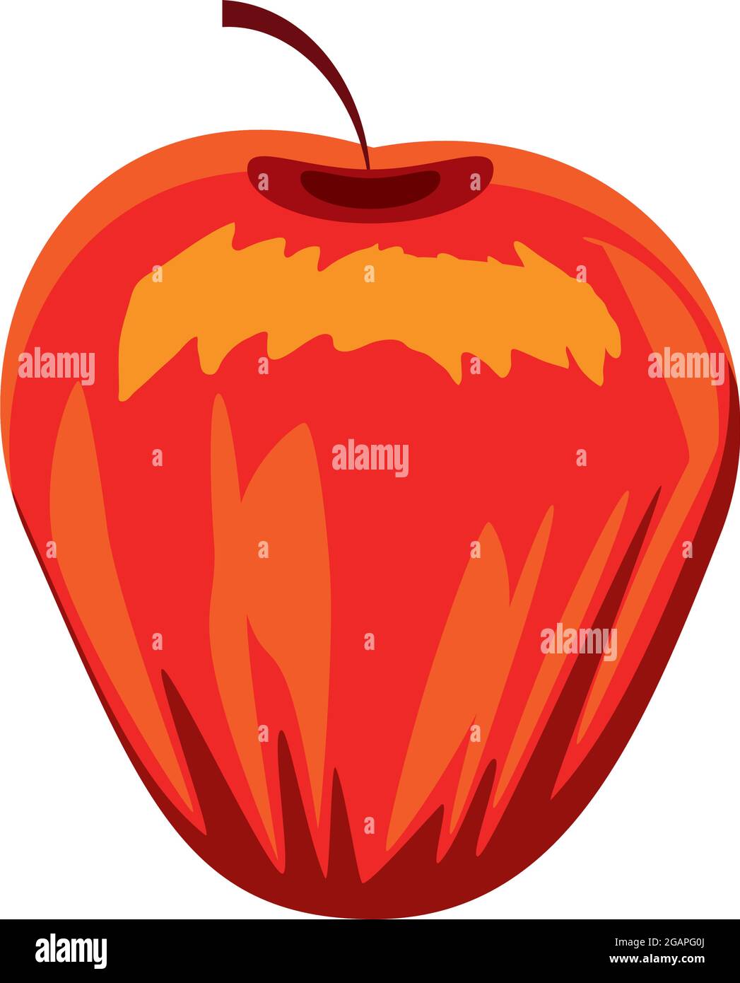 delicious apple fruit Stock Vector Image & Art - Alamy