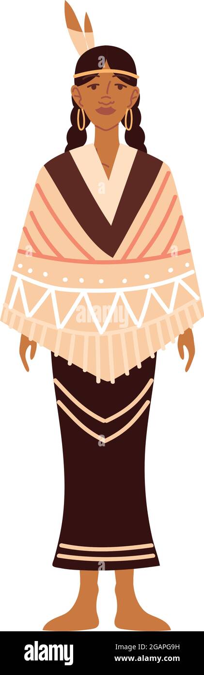 native female indigenous Stock Vector Image & Art - Alamy