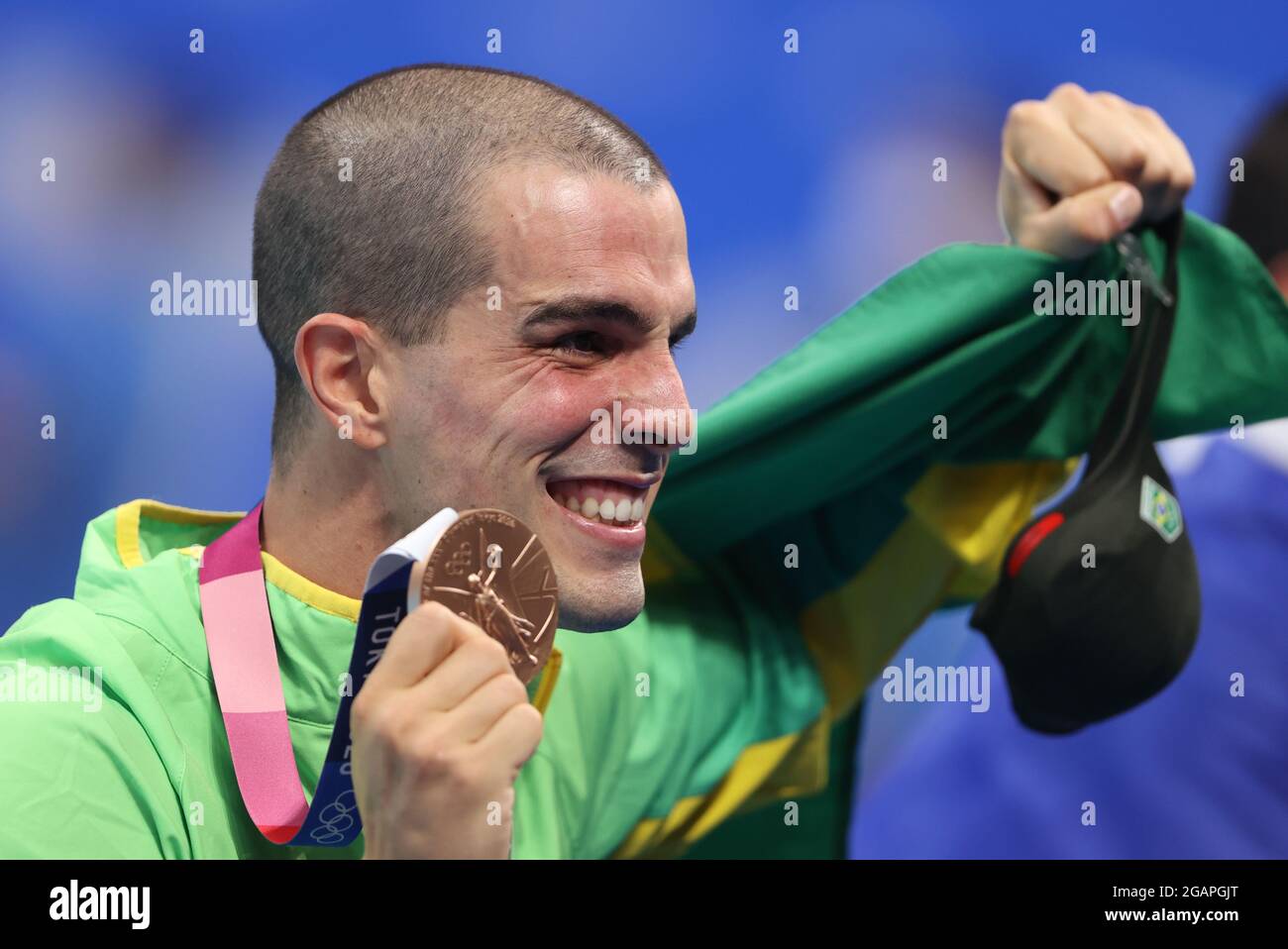 Tokio, Japan. 01st Aug, 2021. Swimming: Olympics, men, 50m freestyle ...