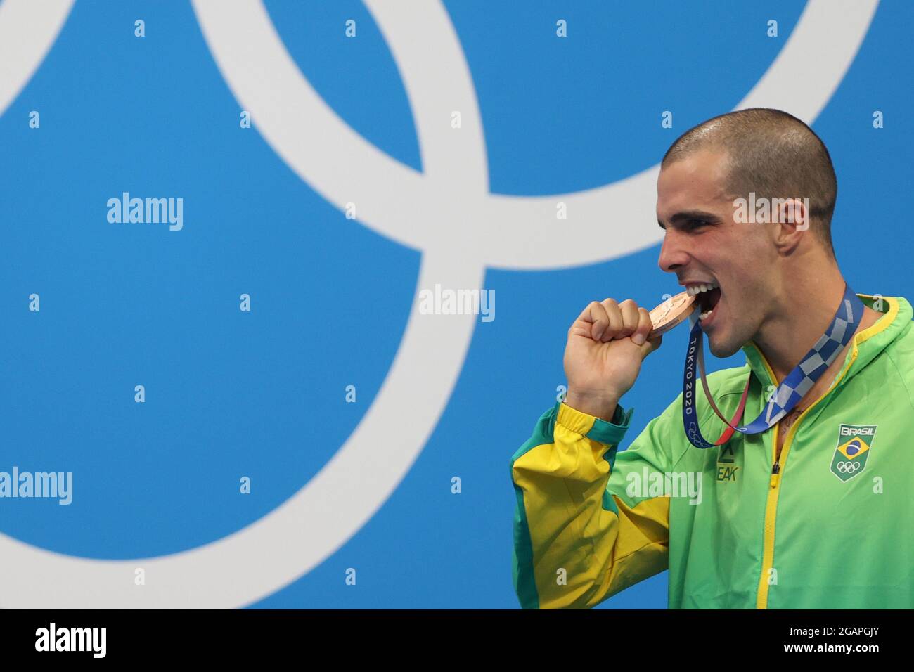 Tokio, Japan. 01st Aug, 2021. Swimming: Olympics, men, 50m freestyle ...