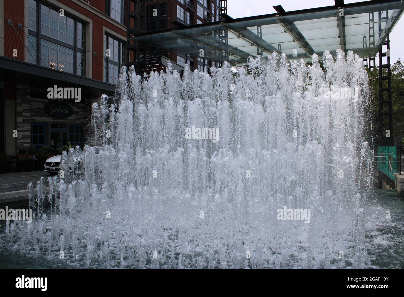 Fancy water fountain Stock Photo - Alamy