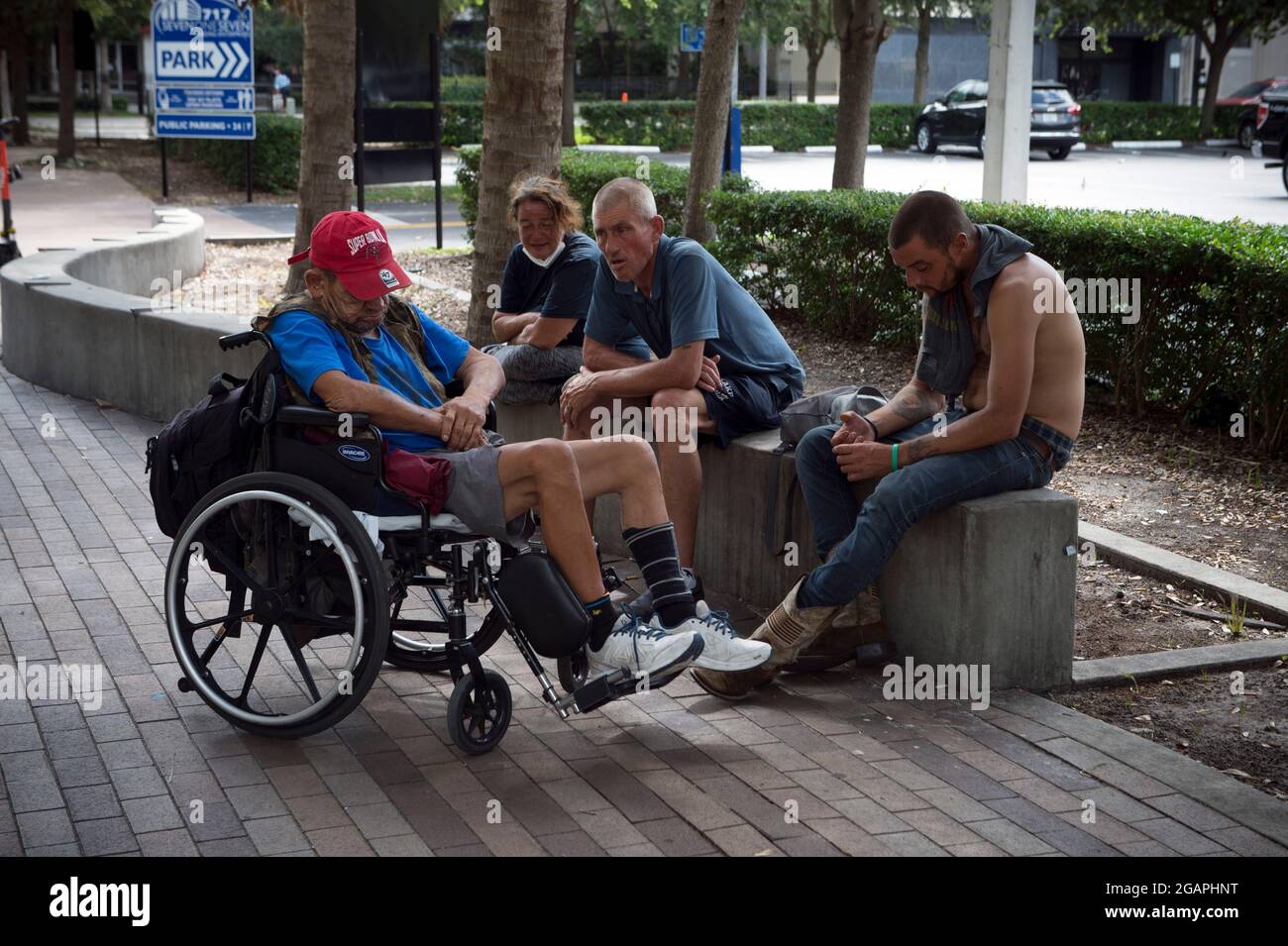 Poverty women florida hi-res stock photography and images - Alamy