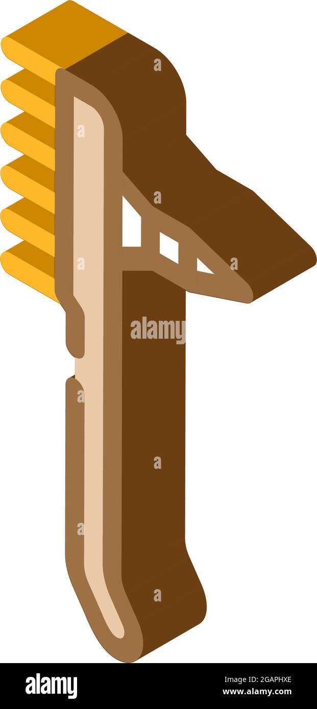 welding brush isometric icon vector illustration Stock Vector Image ...