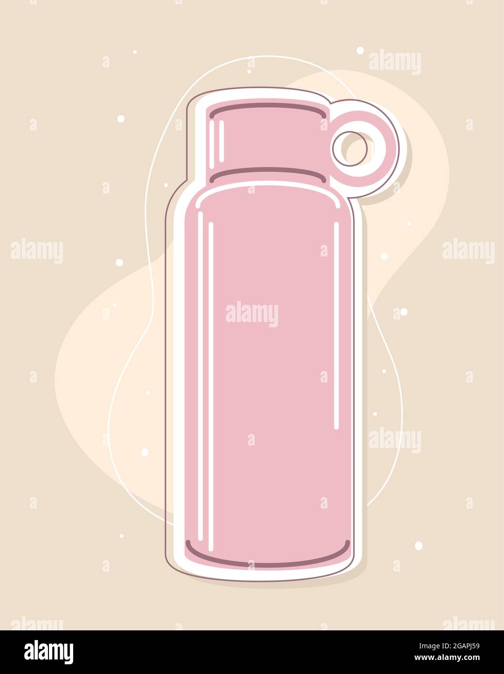 plastic thermos accessory Stock Vector Image & Art - Alamy