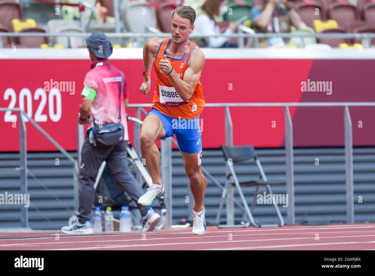 Tokyo, Japan. 01st Aug, 2021. TOKYO, JAPAN - AUGUST 1: Jochem Dobber of ...