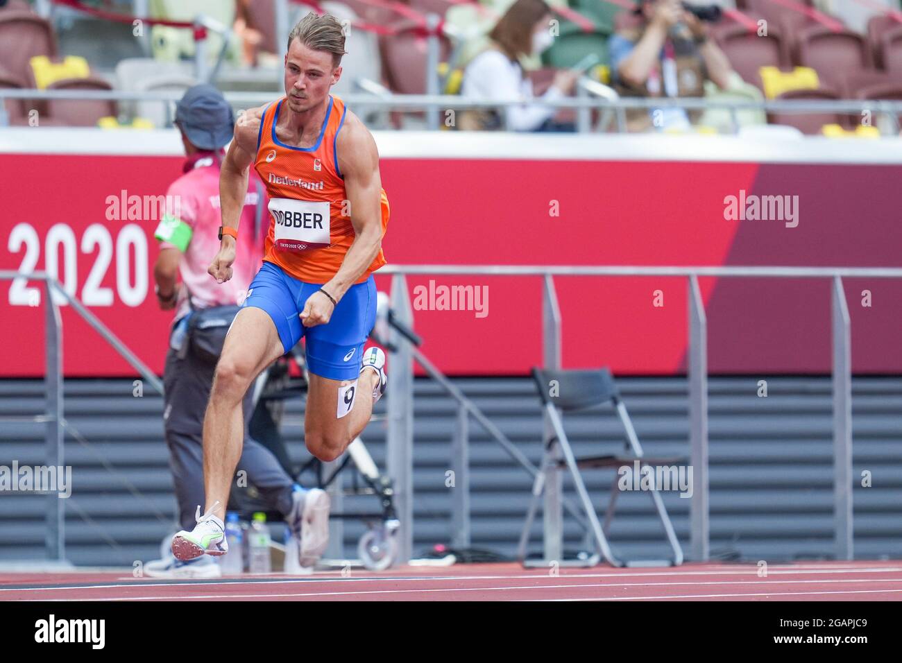 Tokyo, Japan. 01st Aug, 2021. TOKYO, JAPAN - AUGUST 1: Jochem Dobber of ...