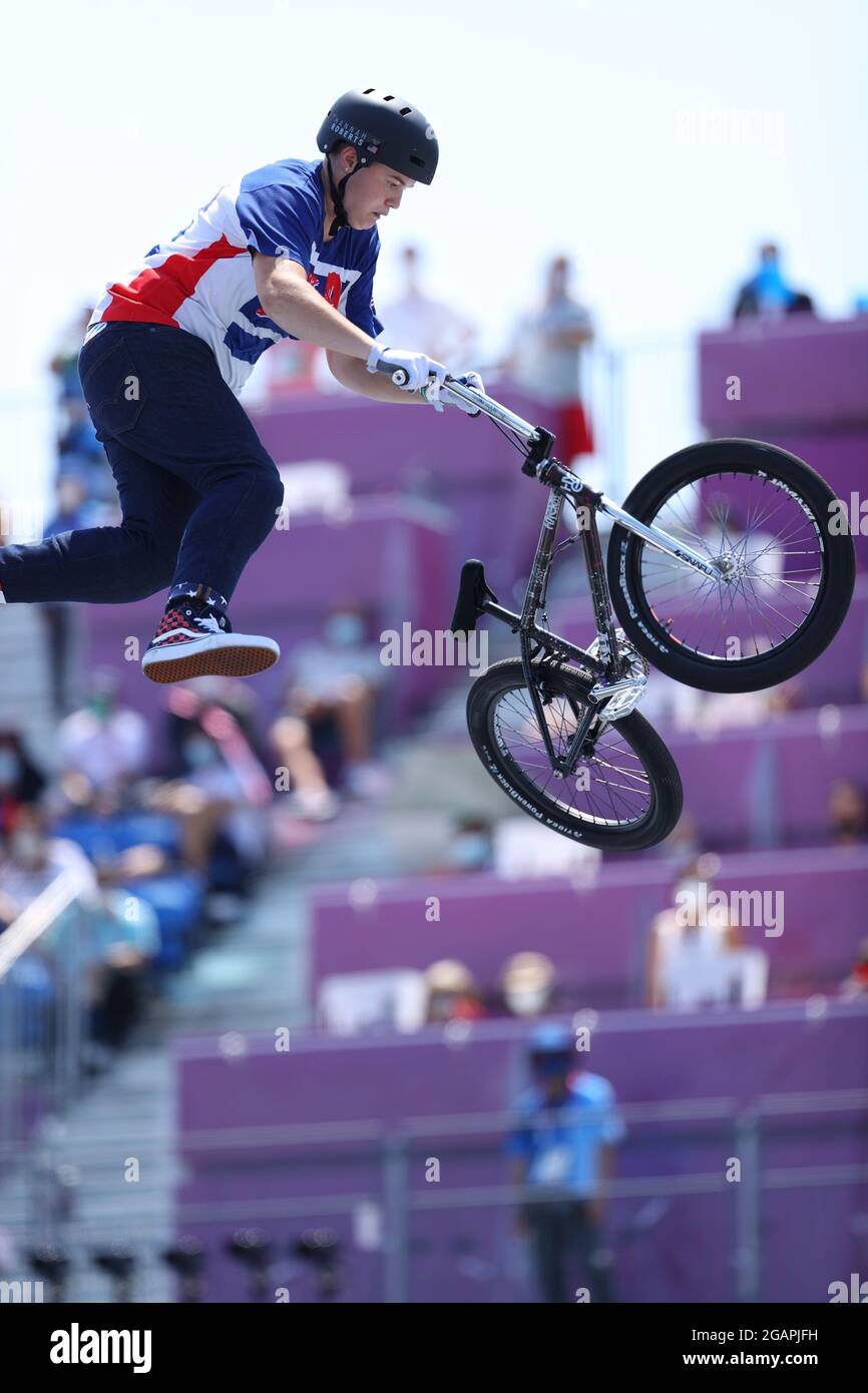 Tokyo, Japan. 1st Aug, 2021. Hannah ROBERTS (USA) Cycling : BMX ...