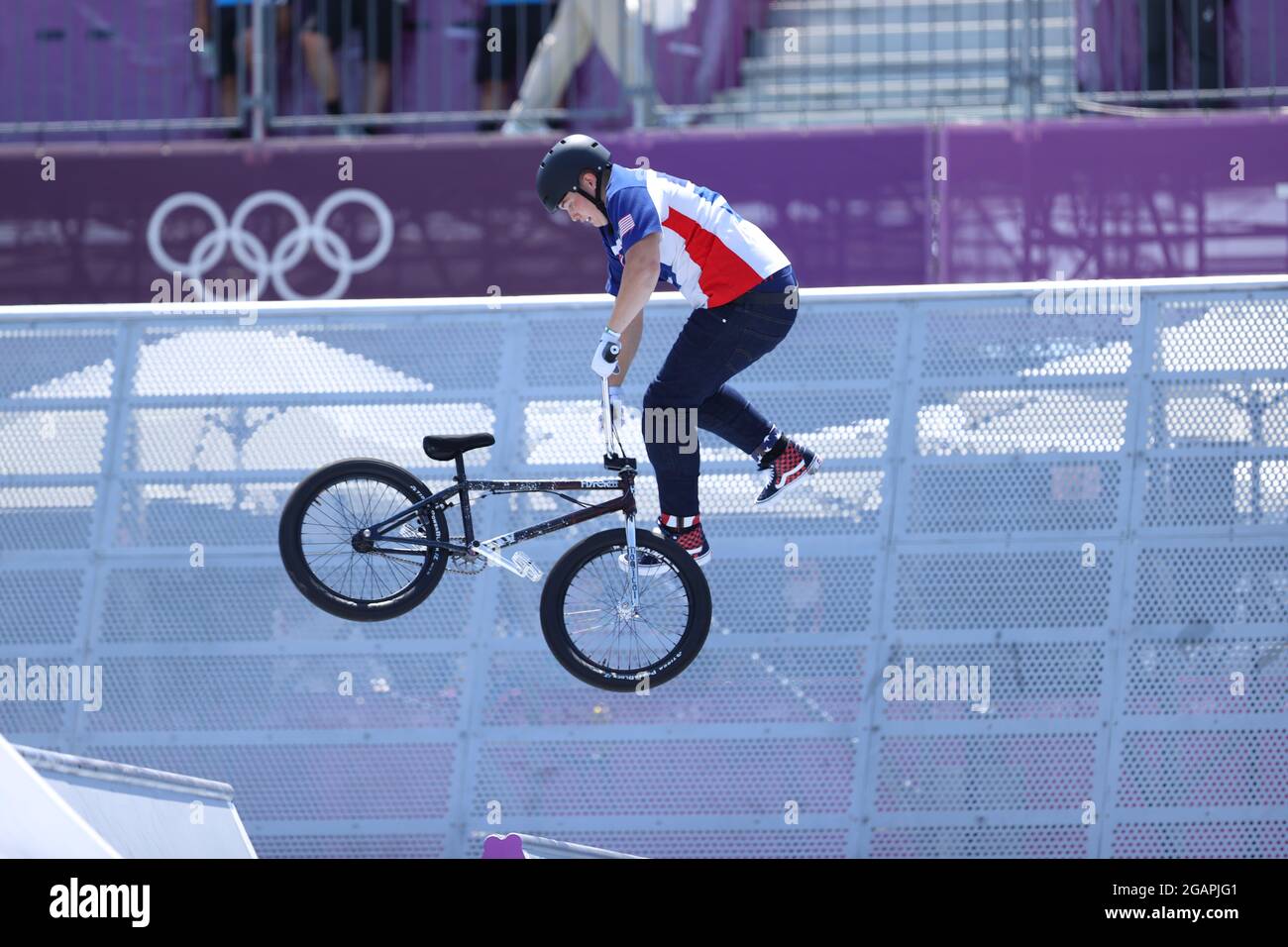Tokyo, Japan. 1st Aug, 2021. Hannah ROBERTS (USA) Cycling : BMX ...