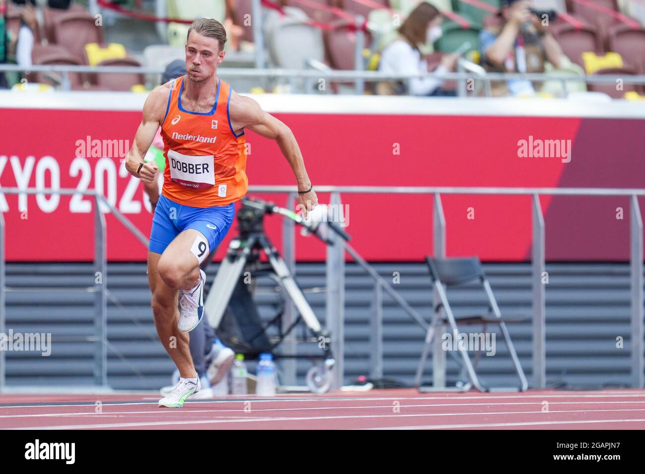 Tokyo, Japan. 01st Aug, 2021. TOKYO, JAPAN - AUGUST 1: Jochem Dobber of ...