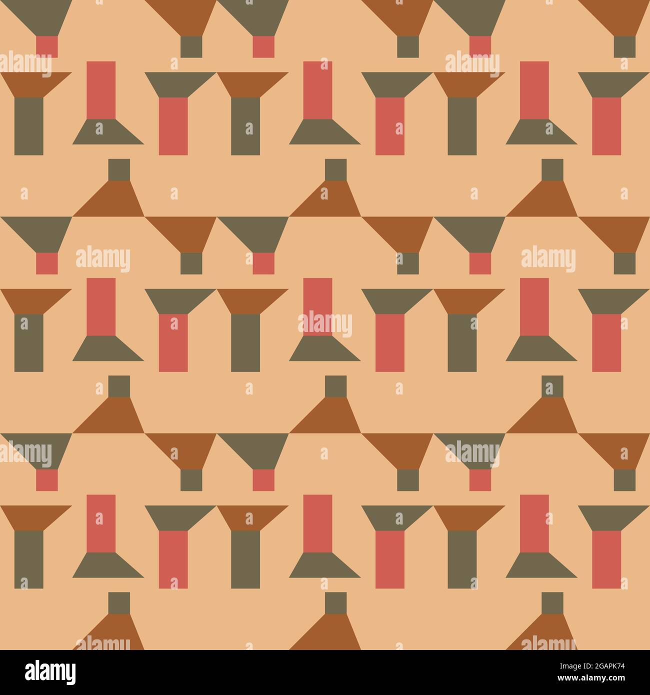 Rough angular seamless pattern for web, advertising, textiles, prints ...