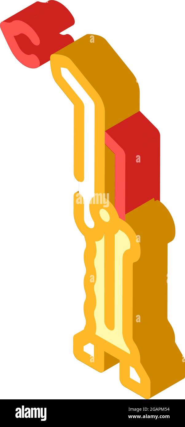 welding torch isometric icon vector illustration Stock Vector Image ...