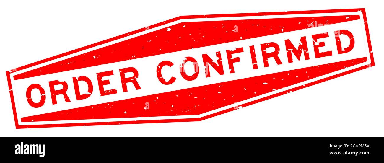 Order confirmed Stock Vector Images - Alamy