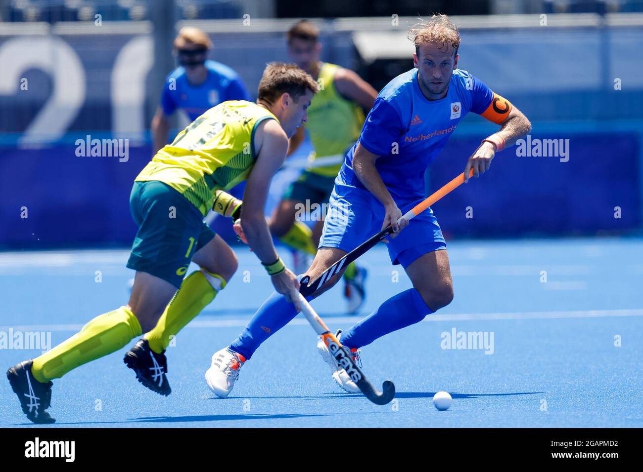 TOKYO, JAPAN - AUGUST 1: Edward Clive Ockenden of Australia and Billy ...