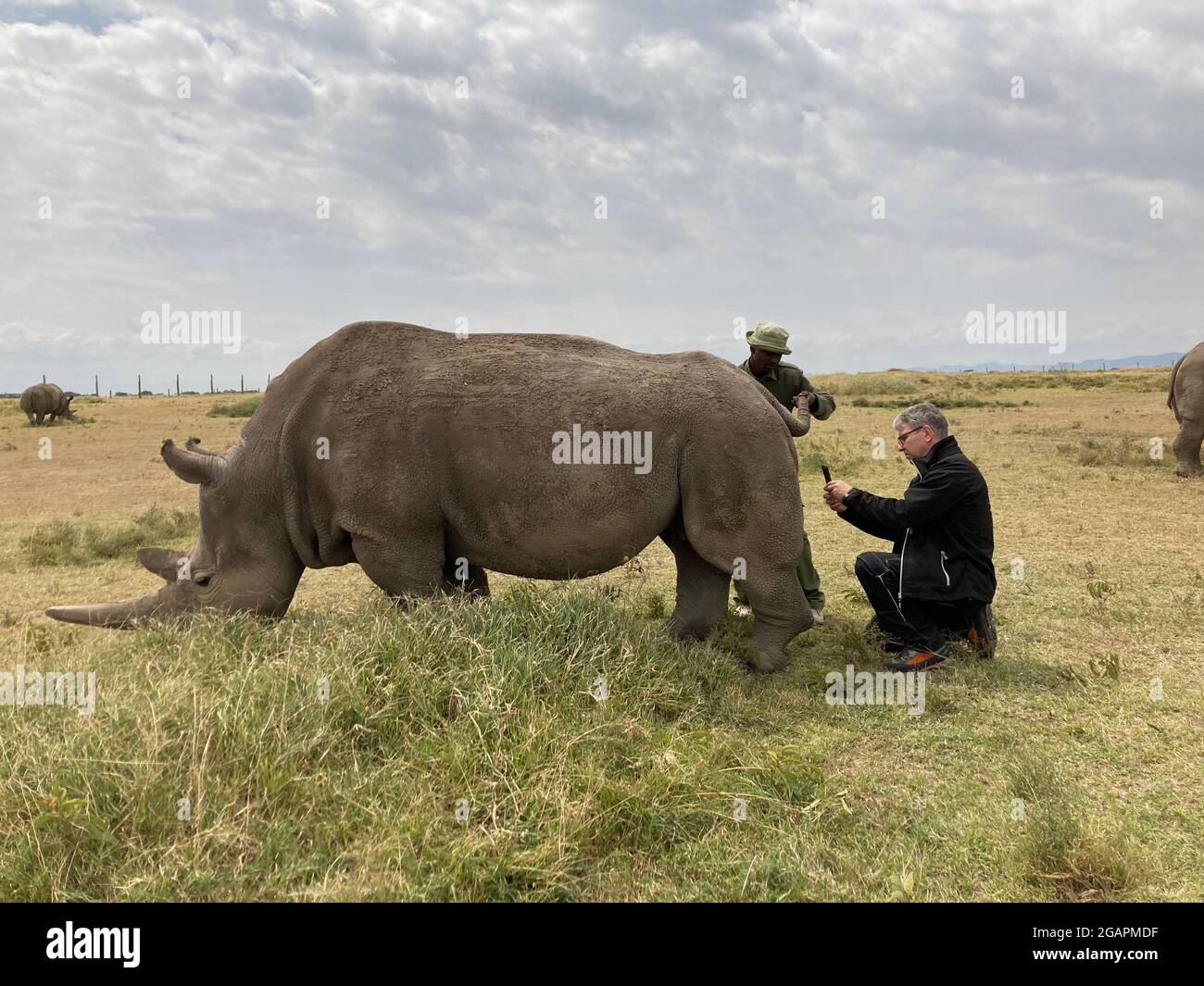 Ol Pejeta Conservancy, Kenya. 08th July, 2021. Professor Thomas ...