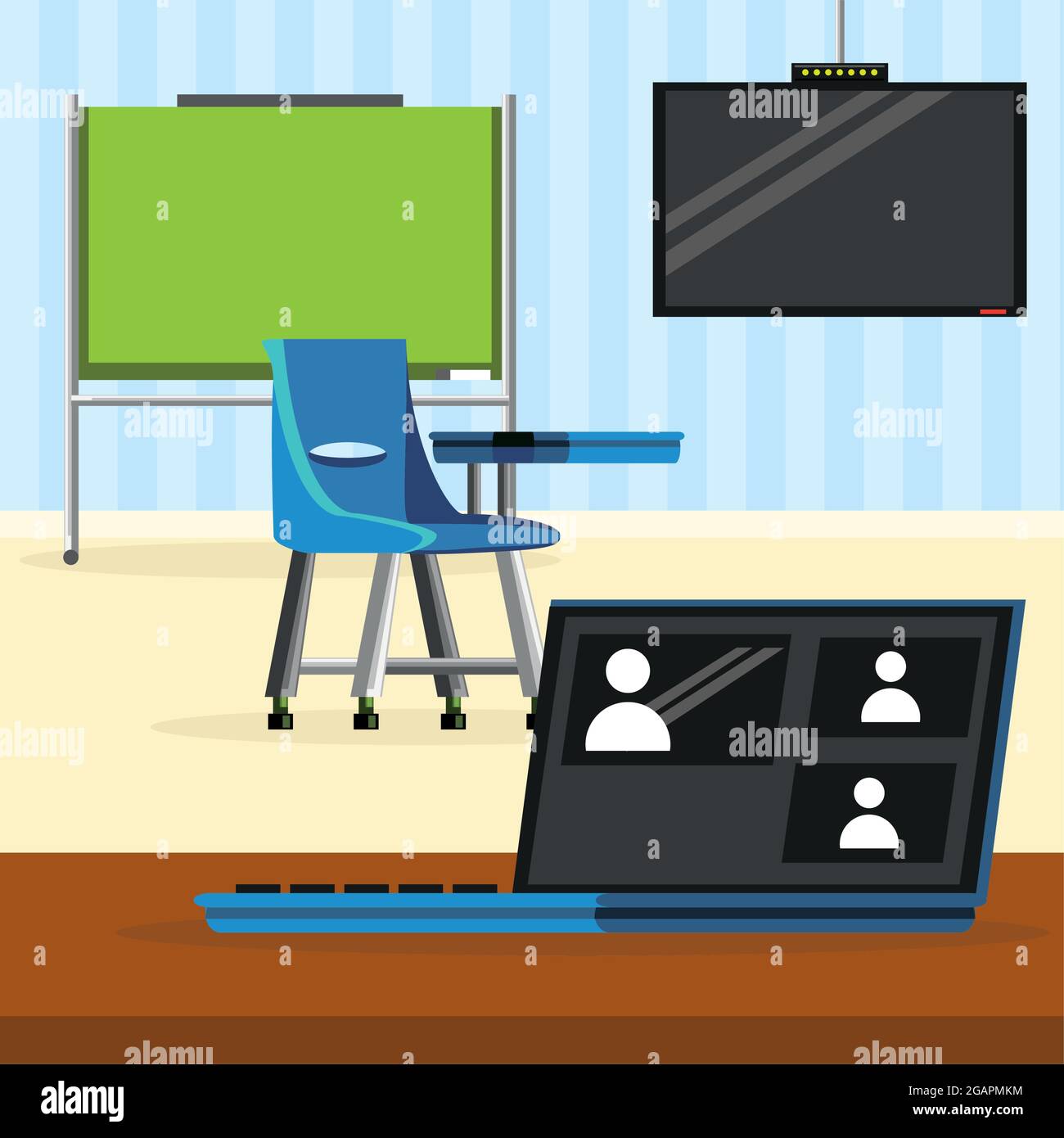 classroom devices school Stock Vector Image & Art - Alamy