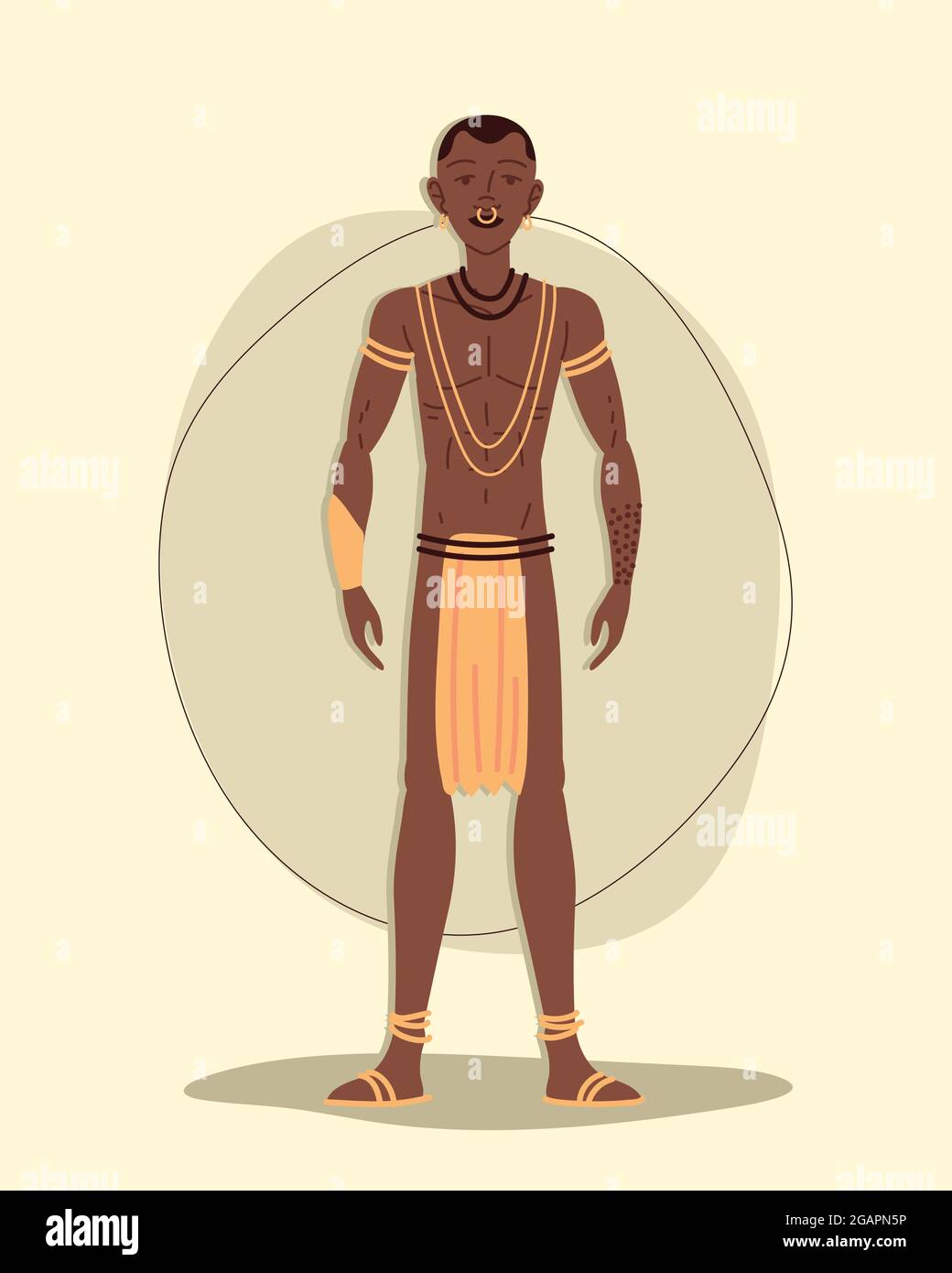 african aboriginal man Stock Vector Image & Art - Alamy