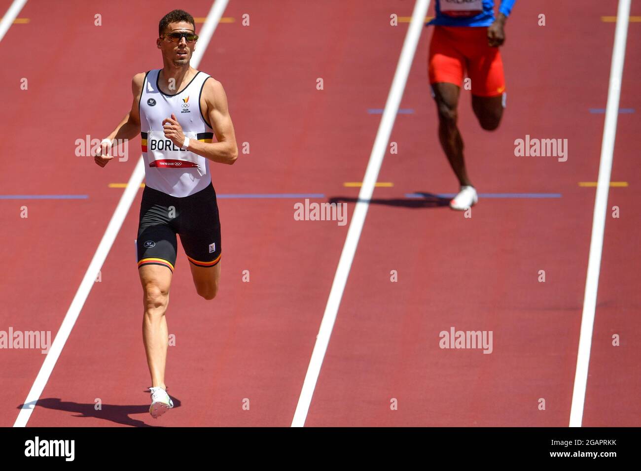 Tokyo, Japan. 01st Aug, 2021. TOKYO, JAPAN - AUGUST 1: Kevin Borlee of ...