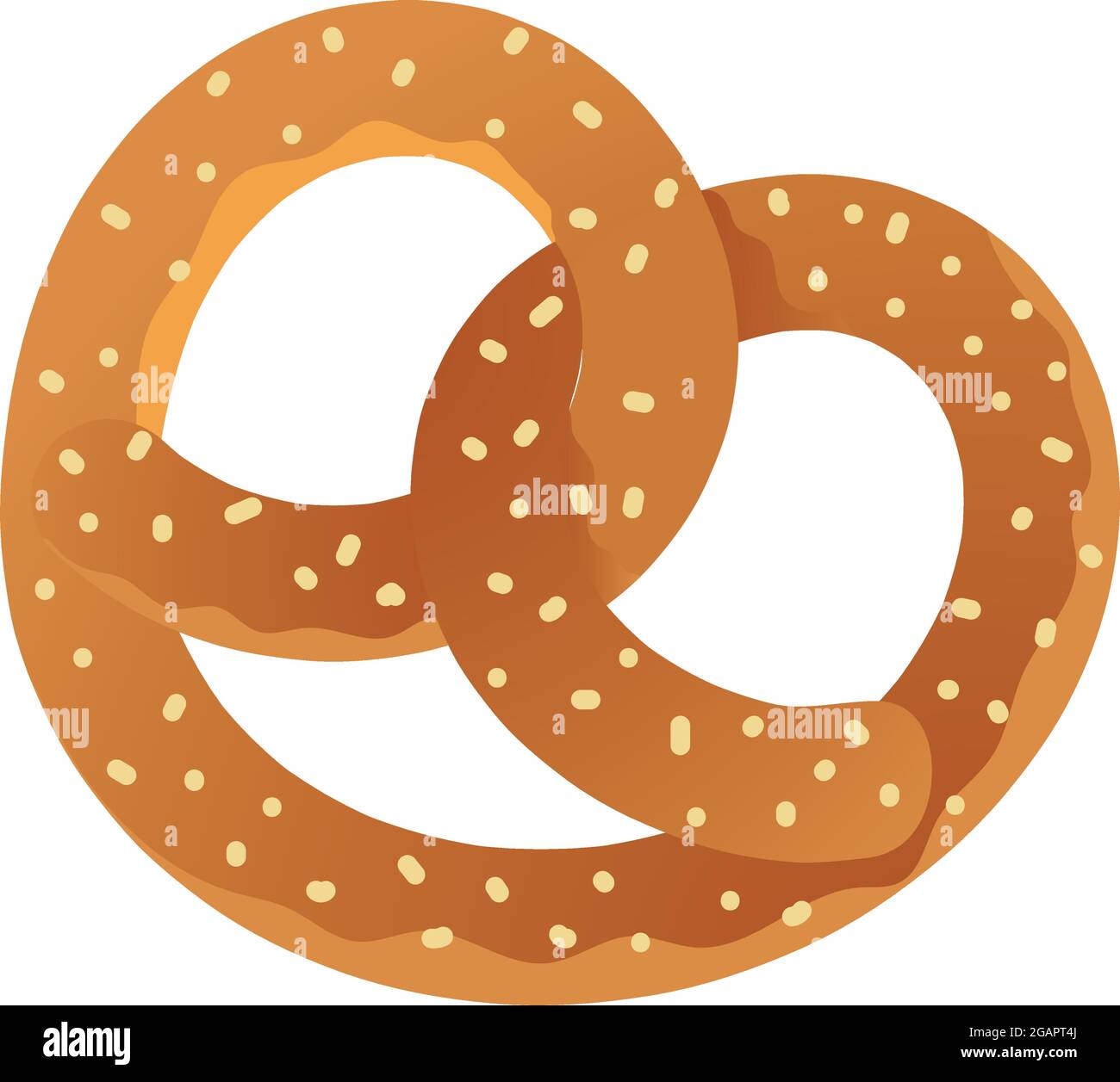 Salty crackers in bowl Stock Vector Images - Alamy