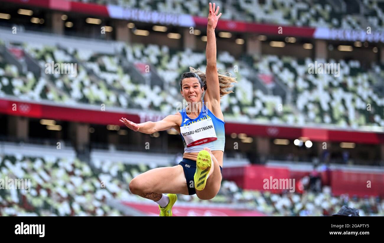 Long jump romania hi-res stock photography and images - Alamy