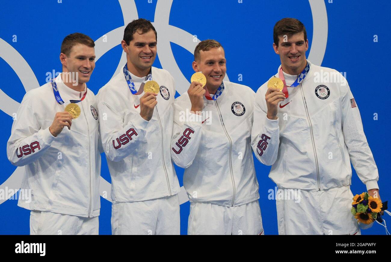 Olympic Relay Winners High Resolution Stock Photography and Images - Alamy