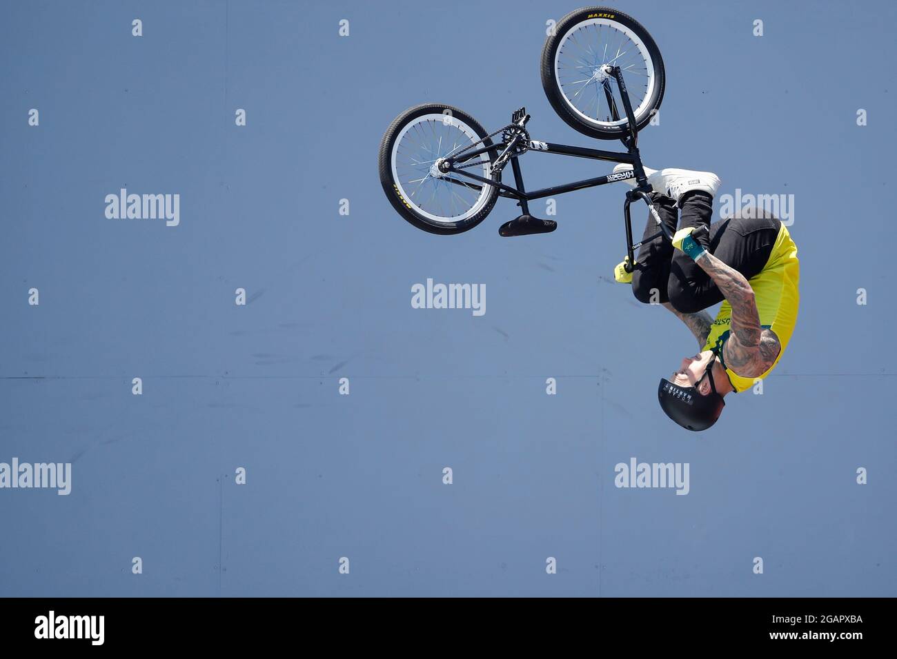 August 1, 2021: LOGAN MARTIN (AUS) competes in the Cycling BMX Racing ...