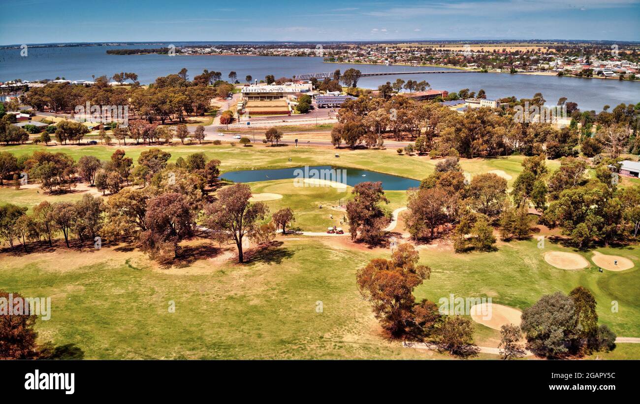 Yarrawonga mulwala bridge hi-res stock photography and images - Alamy