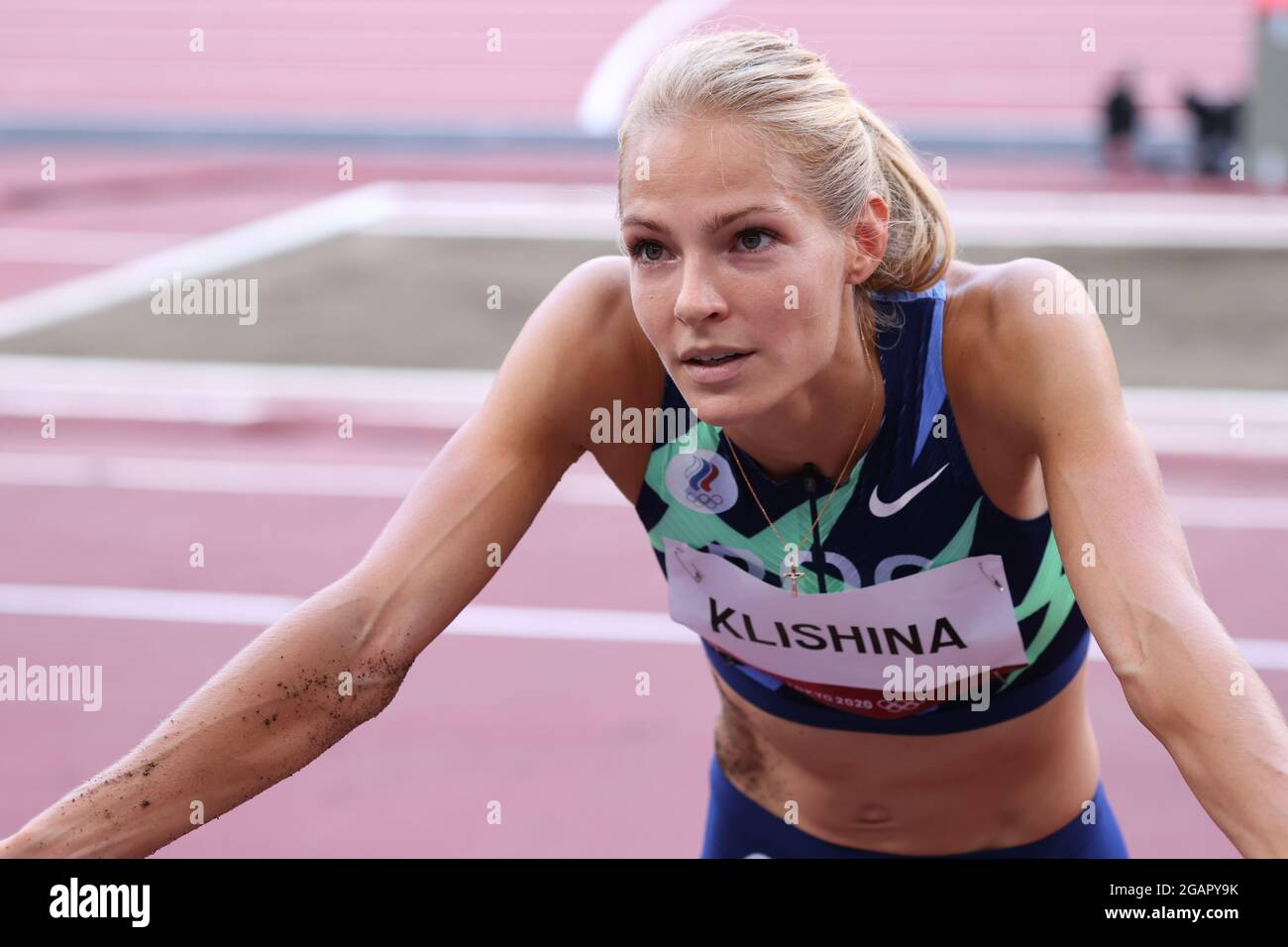 Tokyo, Japan. 1st Aug, 2021. KLISHINA Darya (ROC) Athletics : Women's ...