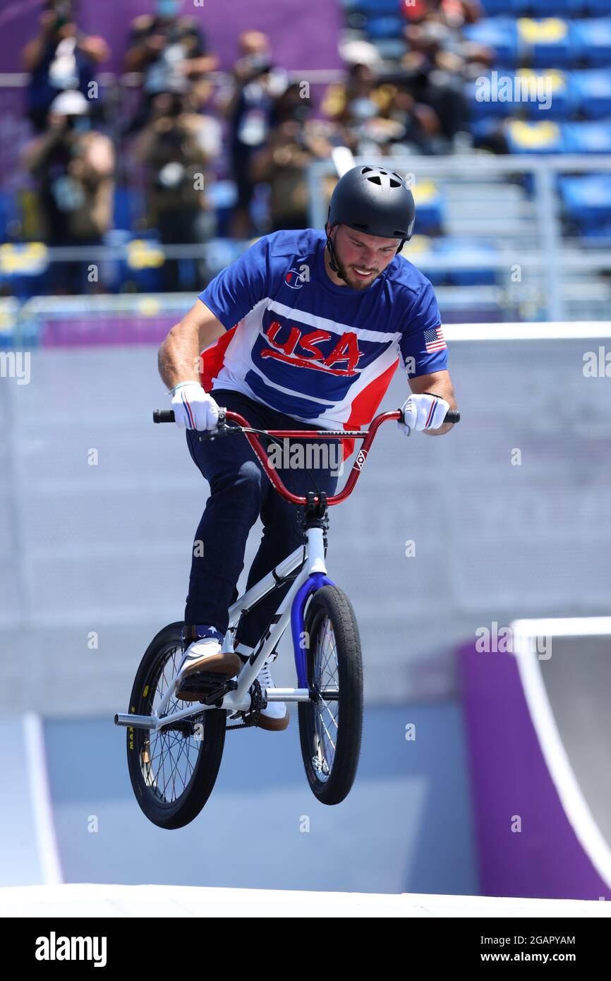 Tokyo, Japan. 1st Aug, 2021. Nick Bruce (USA) Cycling : BMX Freestyle ...