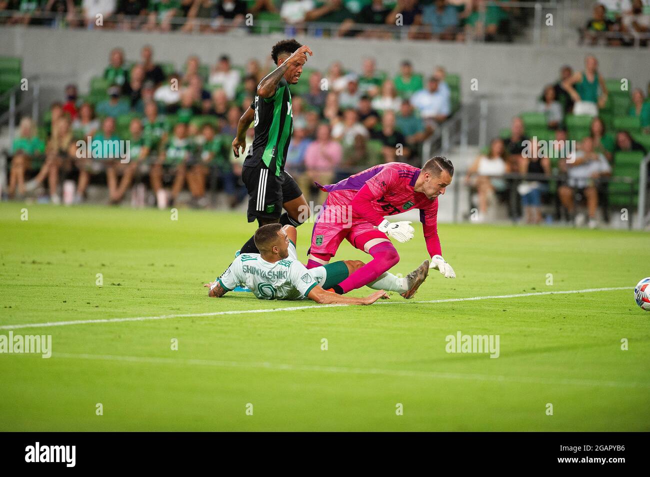 July 31, 2021: Colorado Rapids Forward Andre Bava Shinyashiki (09) in ...