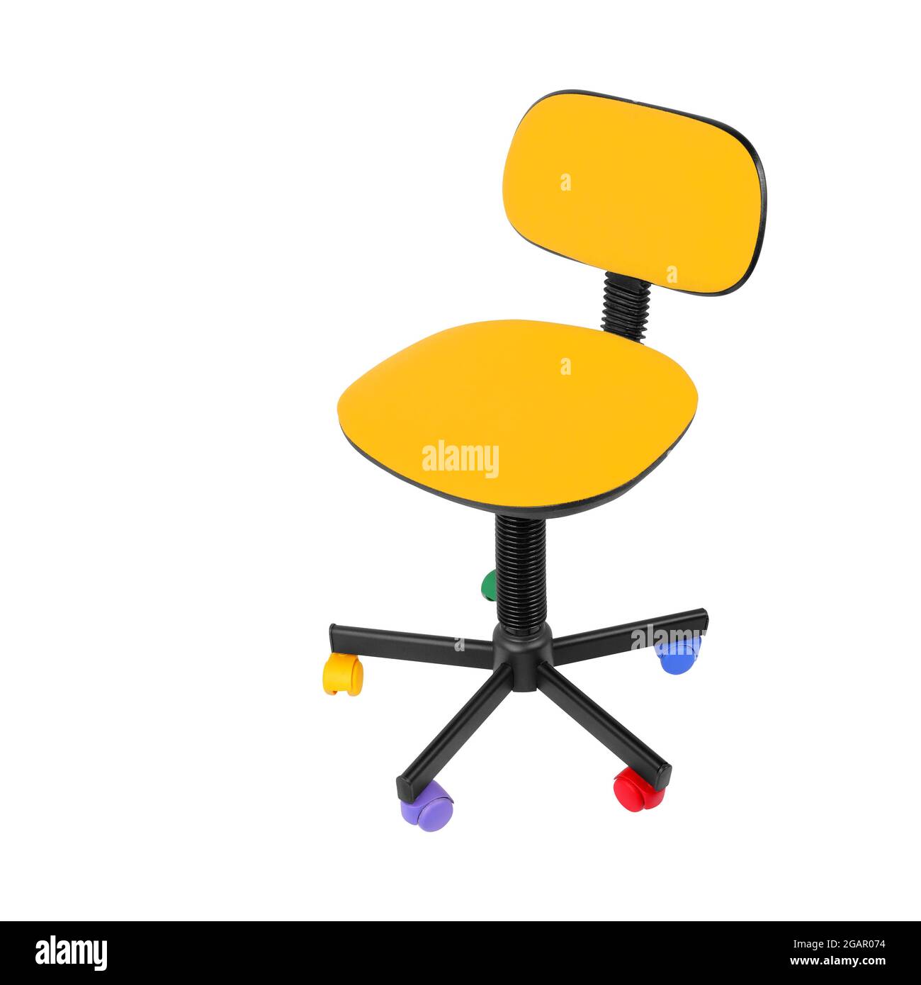 Yellow school chair hi-res stock photography and images - Alamy