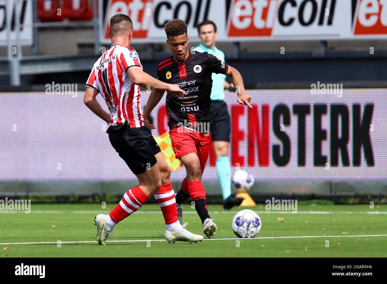 ROTTERDAM, NETHERLANDS - JULY 31: Jaimy Buter of Excelsior Rotterdam ...